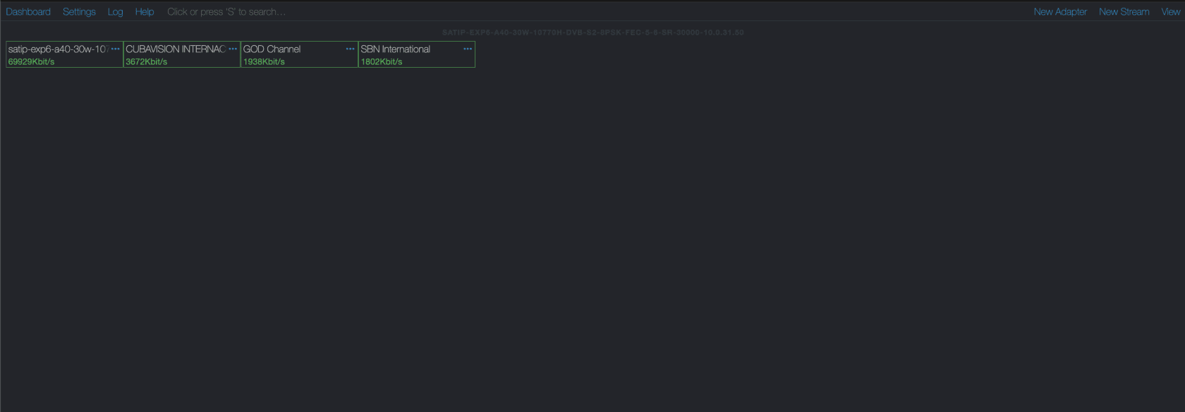 12. Done! Your channels are now ready for use.