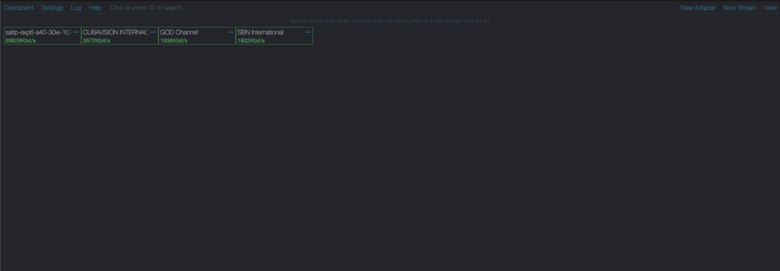 7. Done! Your channels are now ready for use.