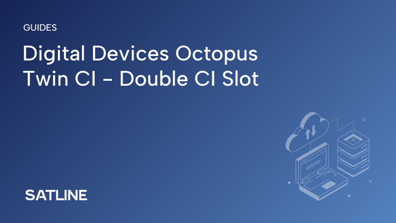 Guide cover for Digital Devices Octopus Twin CI – Double CI Slot by ...